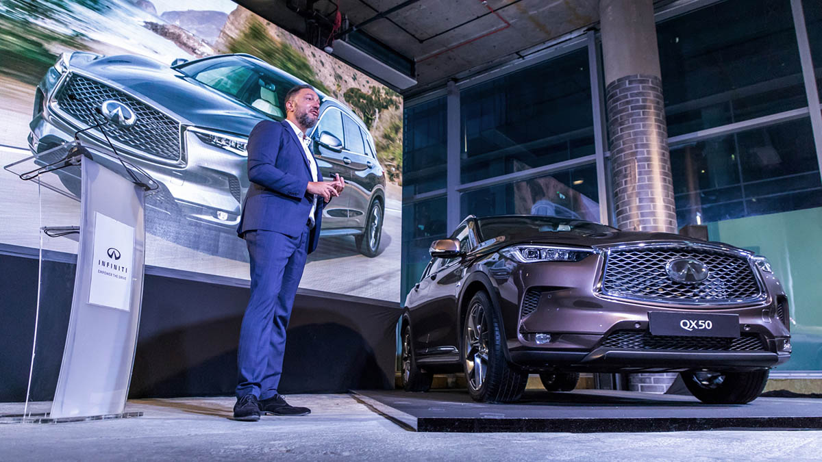 StriveME - إنفينيتي تكشف عن QX50 الجديدة كلياً في الشرق الأوسط